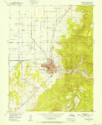 1950 Map of Cedar City, UT — High-Res | Pastmaps
